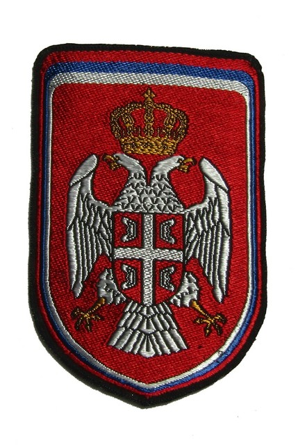 Woven Sleeve patch of the Republic Srpska Army | eBay