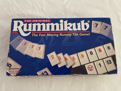 Vintage The Original Rummikub Rummy Tile Game by Pressman, 1997 ...