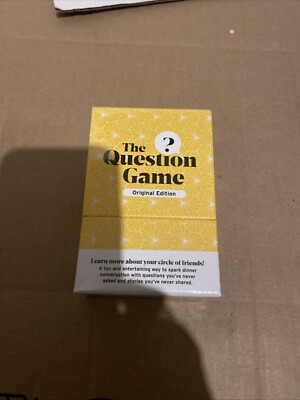 The Question Game Original Edition New Sealed | eBay