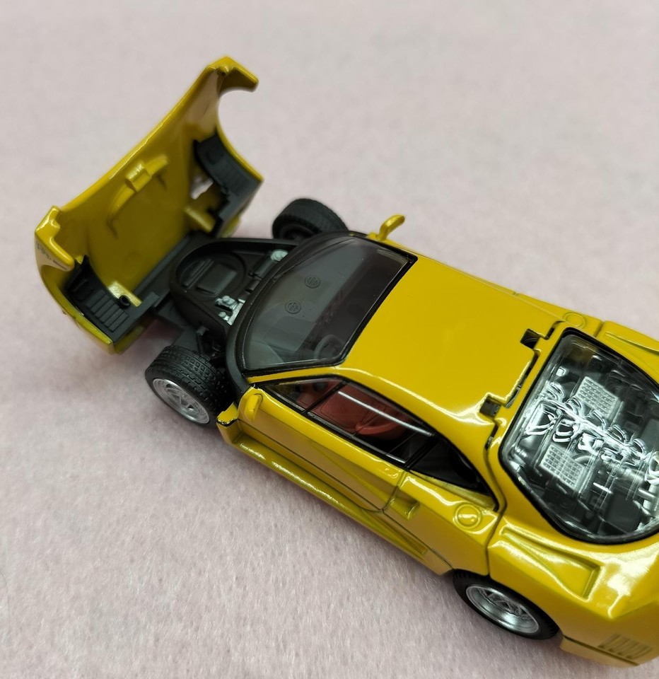 Tlv Neo Ferrari F40 Model Yellow Tomy Tec ImE18 | eBay