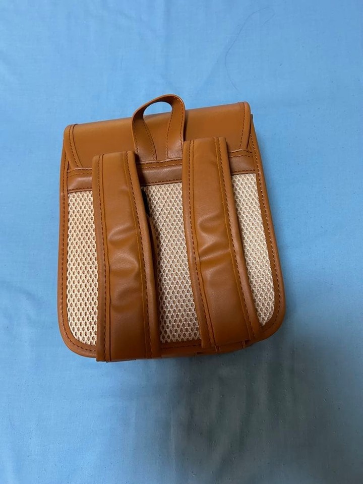 BKogrand Mini Randoseru Brown Backpack for Kids, Mesh Back Panel, Used ...