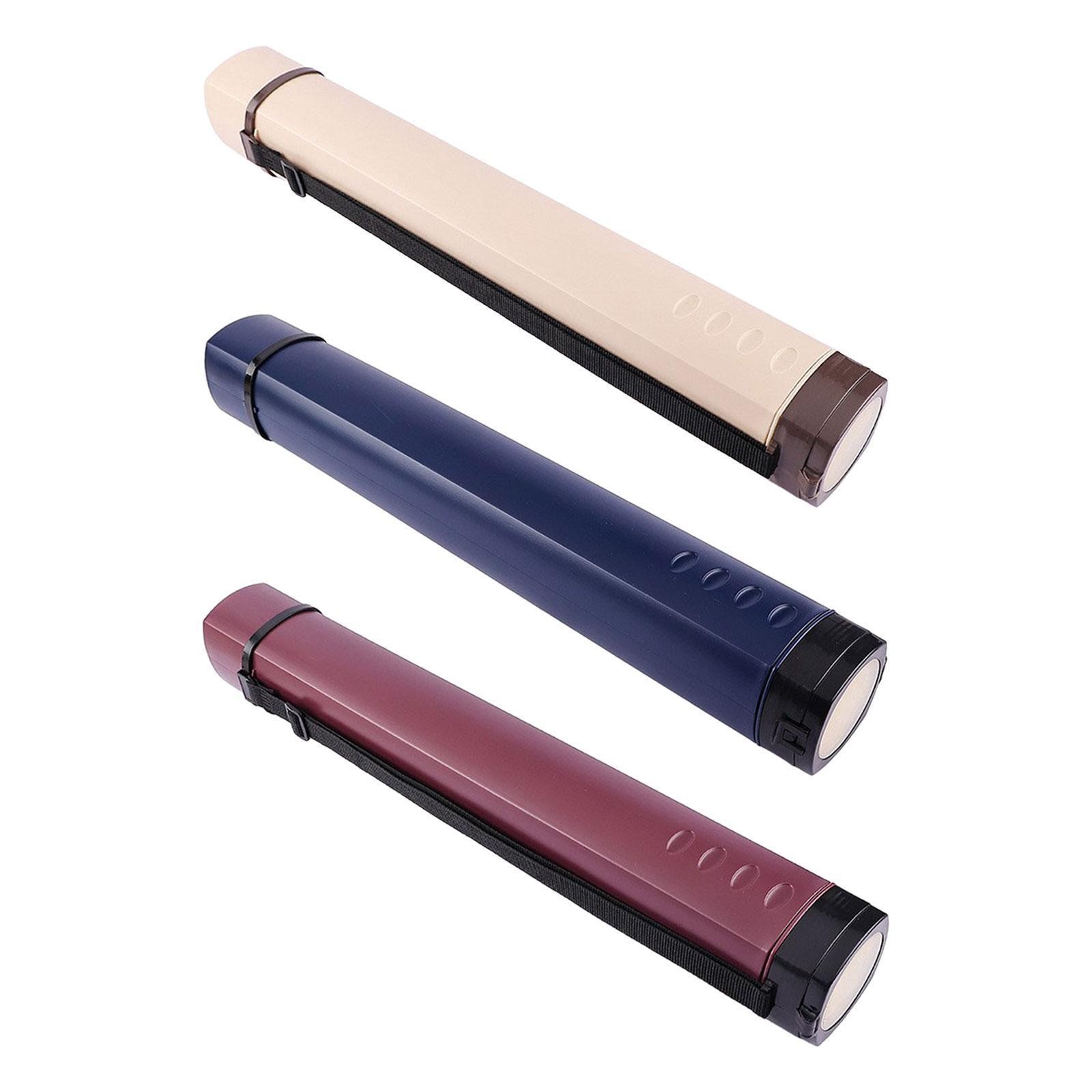 Poster Tube Telescoping Holder Storage Accessories Carrier Carry Case ...