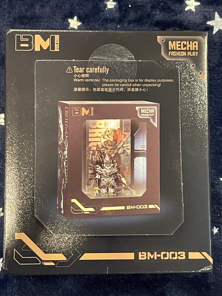 CUSTOM LEGO MECH SUIT Brick Man #3 TRANSFORMERS MEGATRON Deluxe CHROMED ...