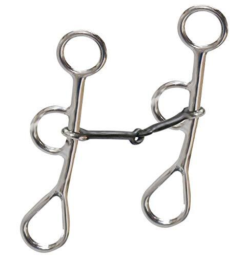 Showman Stainless Steel Colt Sweet Iron Broken Snaffle Bit | eBay