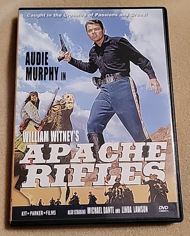 Audie Murphy Western DVD LOT: Apache Rifles & The Texican | eBay