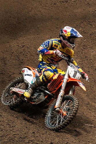 Ryan Dunge Motorcycle Cross Country Racer Wall Art Home Decor - POSTER ...