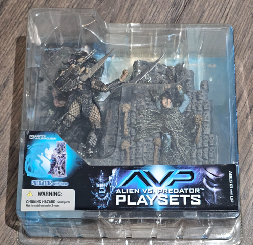 ALIEN VS PREDATOR DIORAMA PLAYSET MCFARLANE HORROR ACTIONF FIGURE | eBay