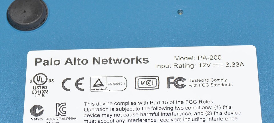 Palo Alto Networks PA-200 Firewall Appliance | eBay