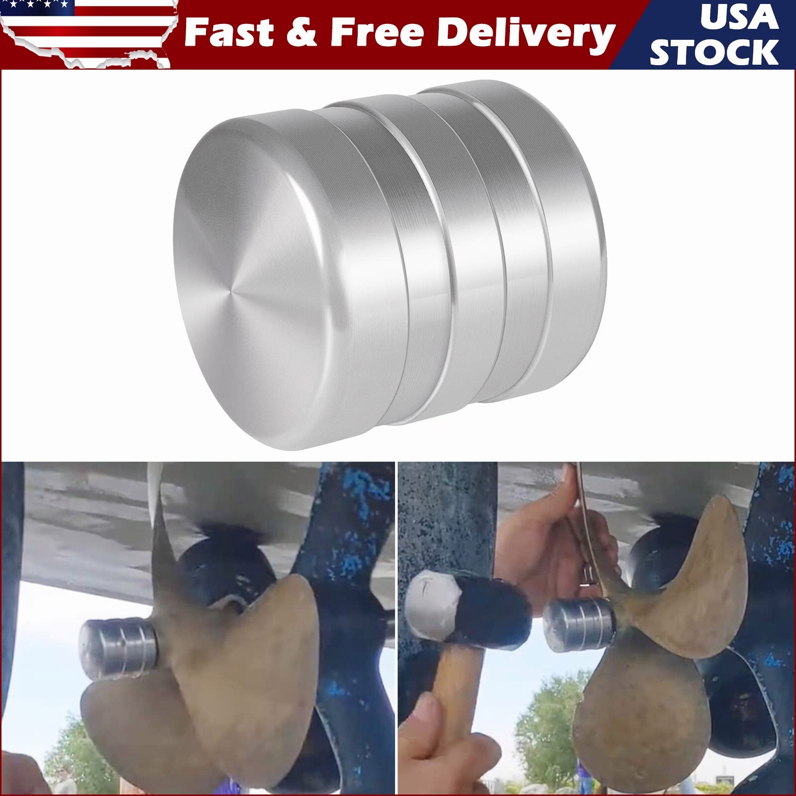 Prop Puller for Inboard Boats, Prop Knocker, Propeller Removal Fits 1 ...