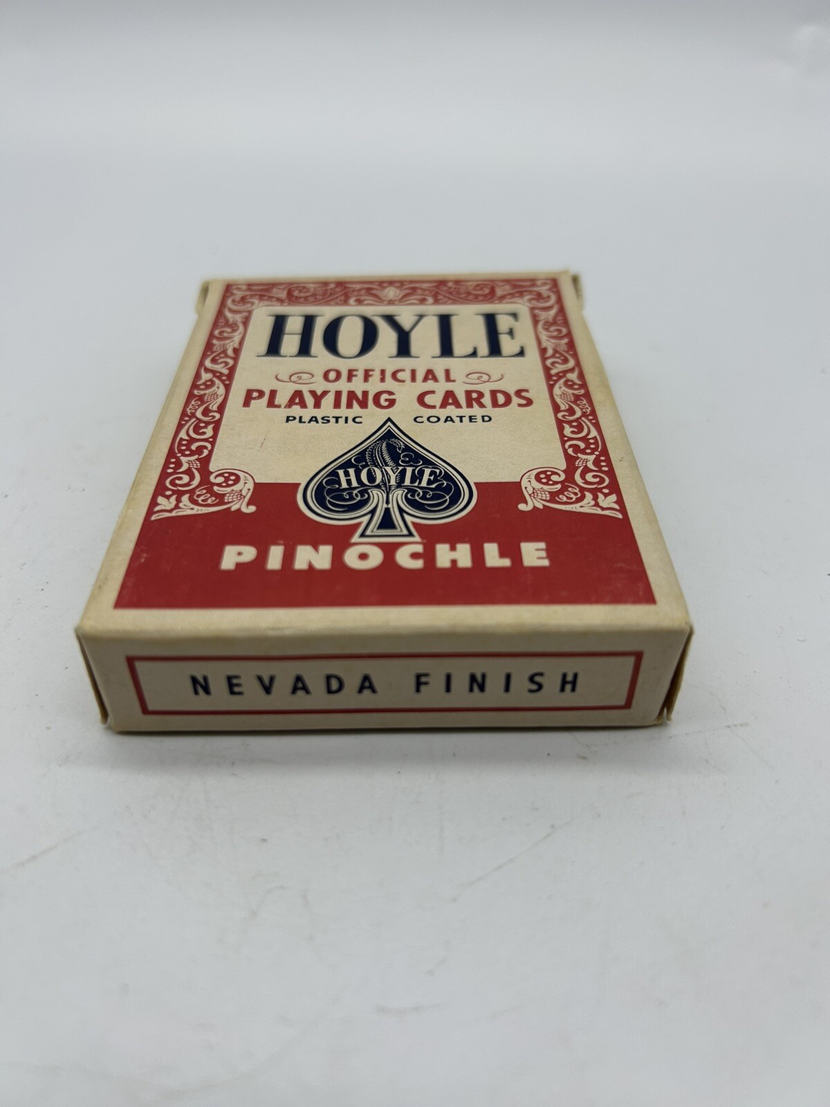 Vintage Hoyle Official Playing Cards Pinochle Plastic Coated Nevada ...