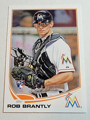 2013 Topps Baseball #511 Rob Brantly RC Miami Marlins | eBay