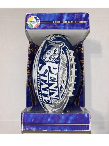 Penn State Nittany Lions Vintage Fotoball Sports Mini Football NWT Rare ...