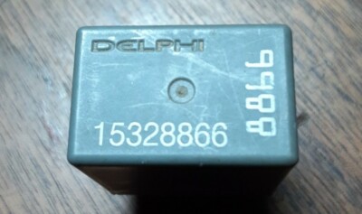 GM Delphi 8866 multi-purpose relay 15328866 fuel fan starter blower ...