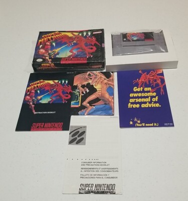 Super Metroid (SNES Nintendo) Complete Authentic CIB | eBay
