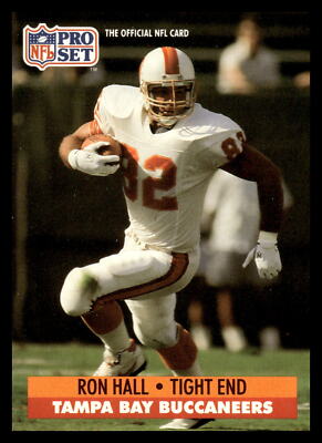 1991 Pro Set #672 Ron Hall Tampa Bay Buccaneers Football Card EX | eBay