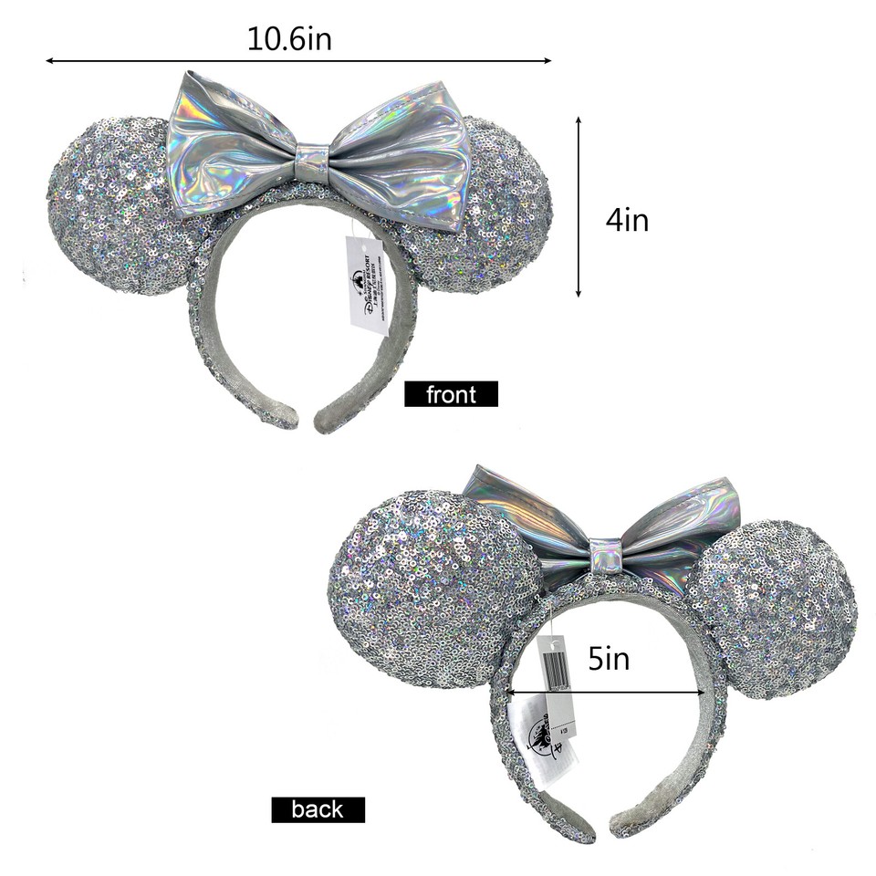 US 2020 Minnie Ears Limited Cinderella Disney Parks Magic Mirror Silver ...
