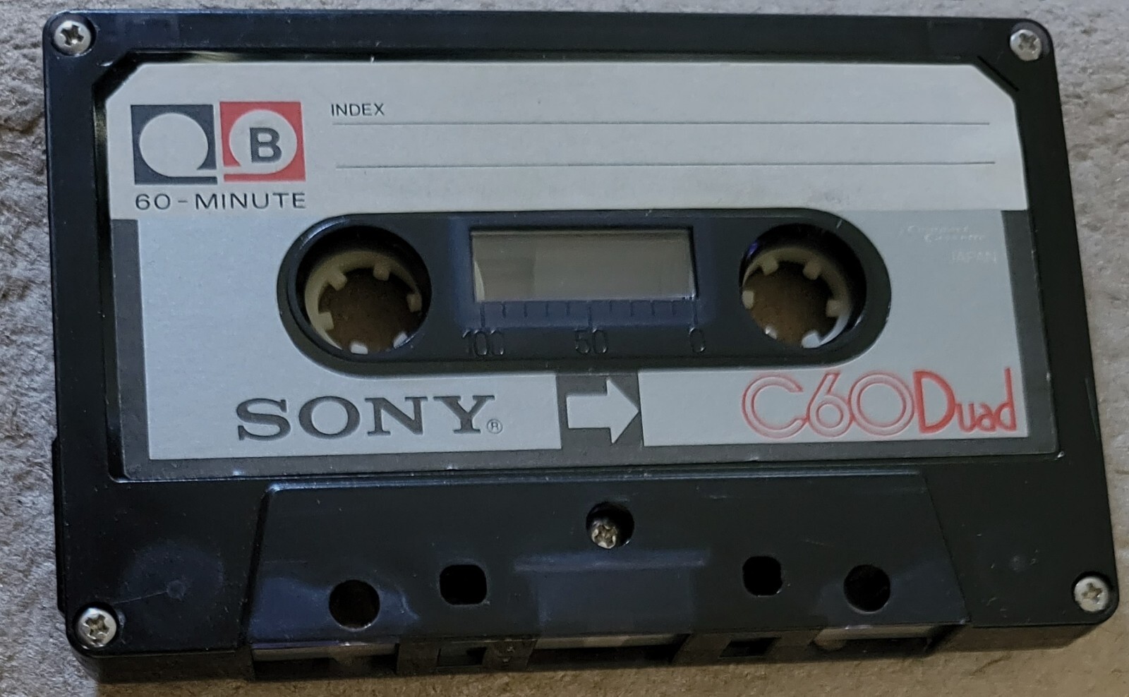 Vintage Sony Duad Ferri-Chrome C60 Cassette Tape | eBay