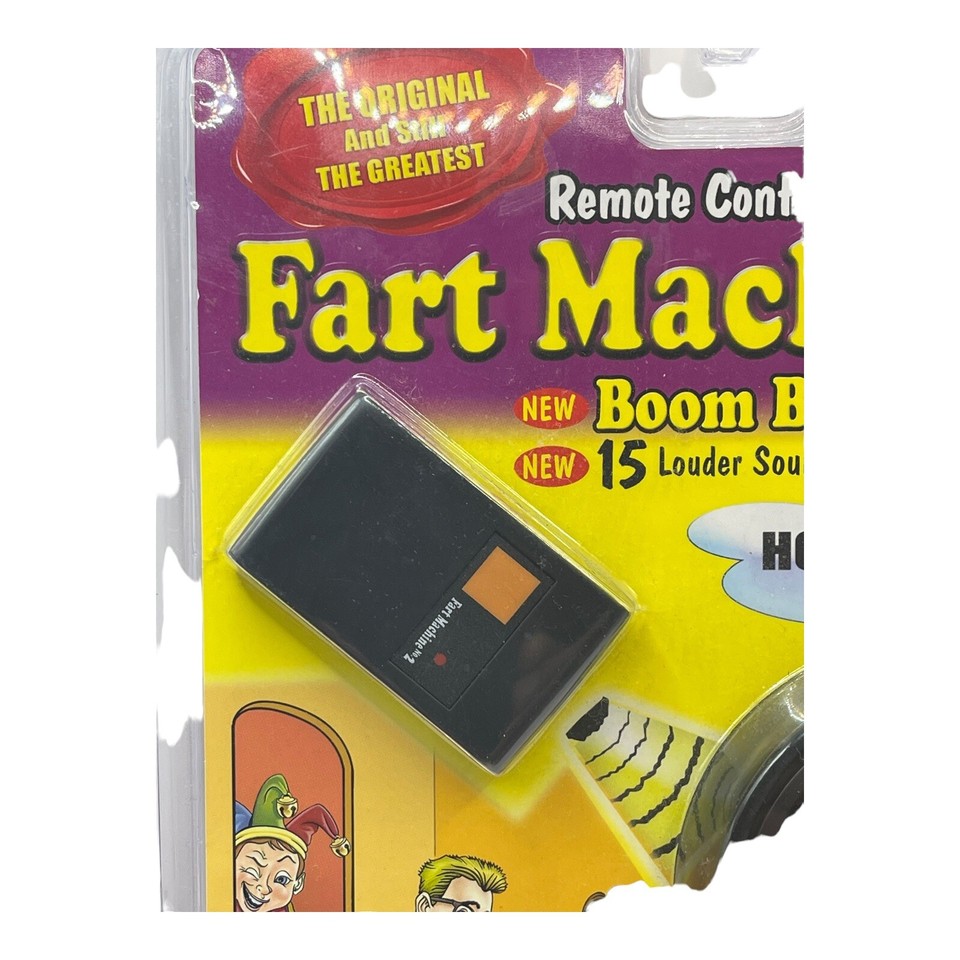 Premium Upgraded Advanced Fart Machine - 15 Sounds - Wireless Extended ...