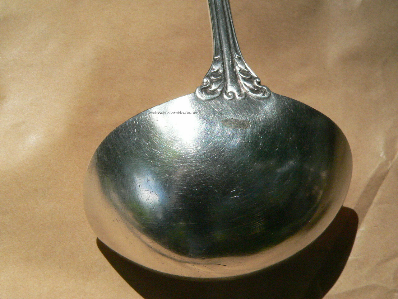 Old Keystone Pennsylvania Railroad ? Silver Plate Ladle 1835 R Wallace ...