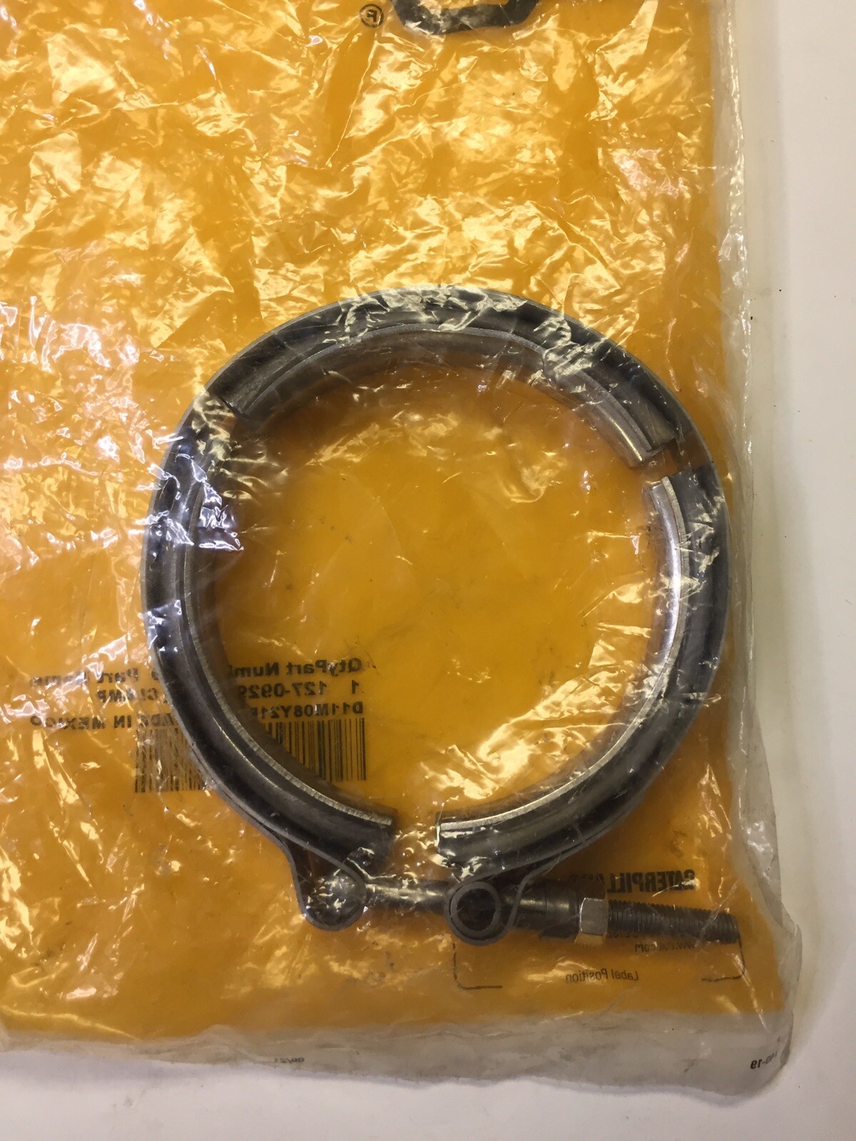 Caterpillar Oem Clamp 127-0929. Cat Nos Clamp 1270929. | eBay