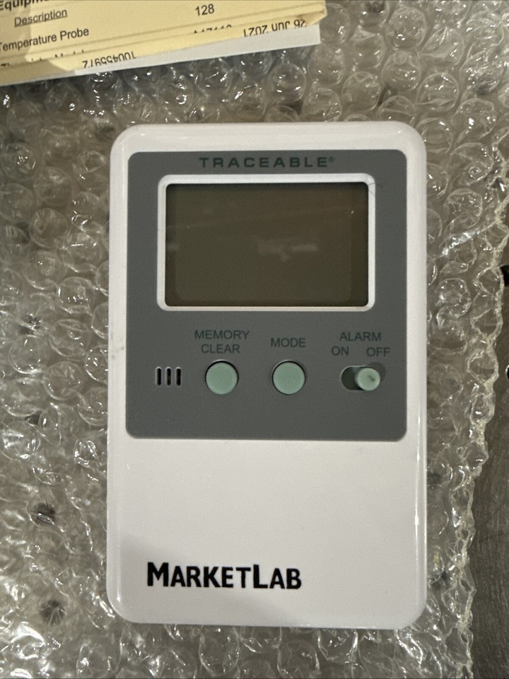 Control Company/Market Lab ML4011 Traceable Refrigerator/ Freezer Thermometer | eBay