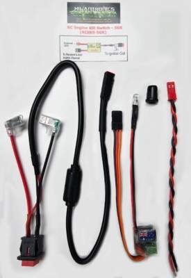 Oz Store Hilantronics RCEKS-5GK Engine Kill Switch Kit Baja LT KM PRC ...