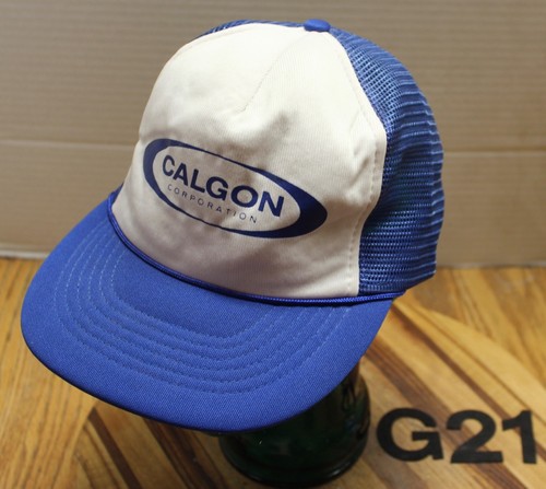 CALGON CORPORATION TRUCKERS STYLE SNAPBACK MESH BACK HAT IN VGC G21 | eBay