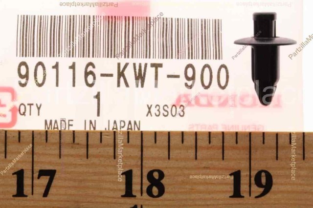 Honda 90116 KWT 900 Rivet Push 7 Mm for sale online | eBay
