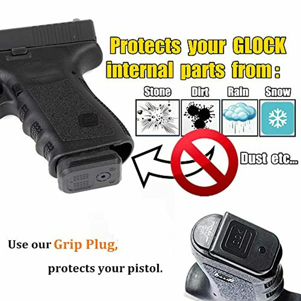 Glock Magwell Plug