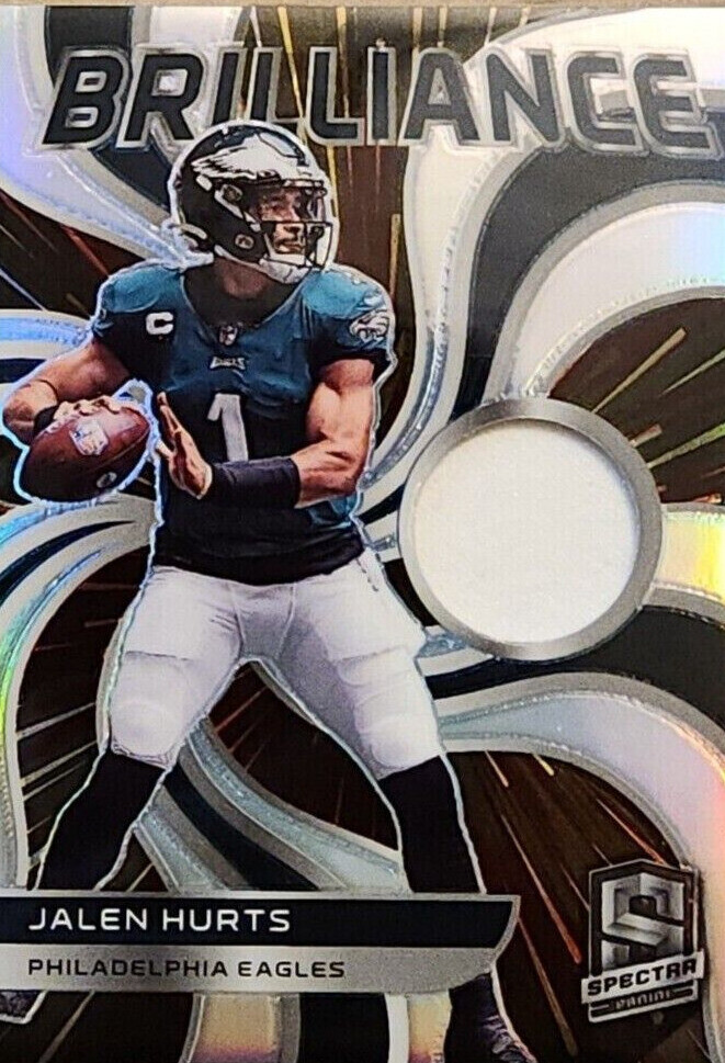 2022 Panini Spectra - Brilliance Hyper Prizm #BRL-JHU Jalen Hurts /75 ...