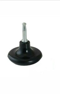 8 x Black Plastic Metal Feet Leg Glider Glides Castor Divan Bed Base ...