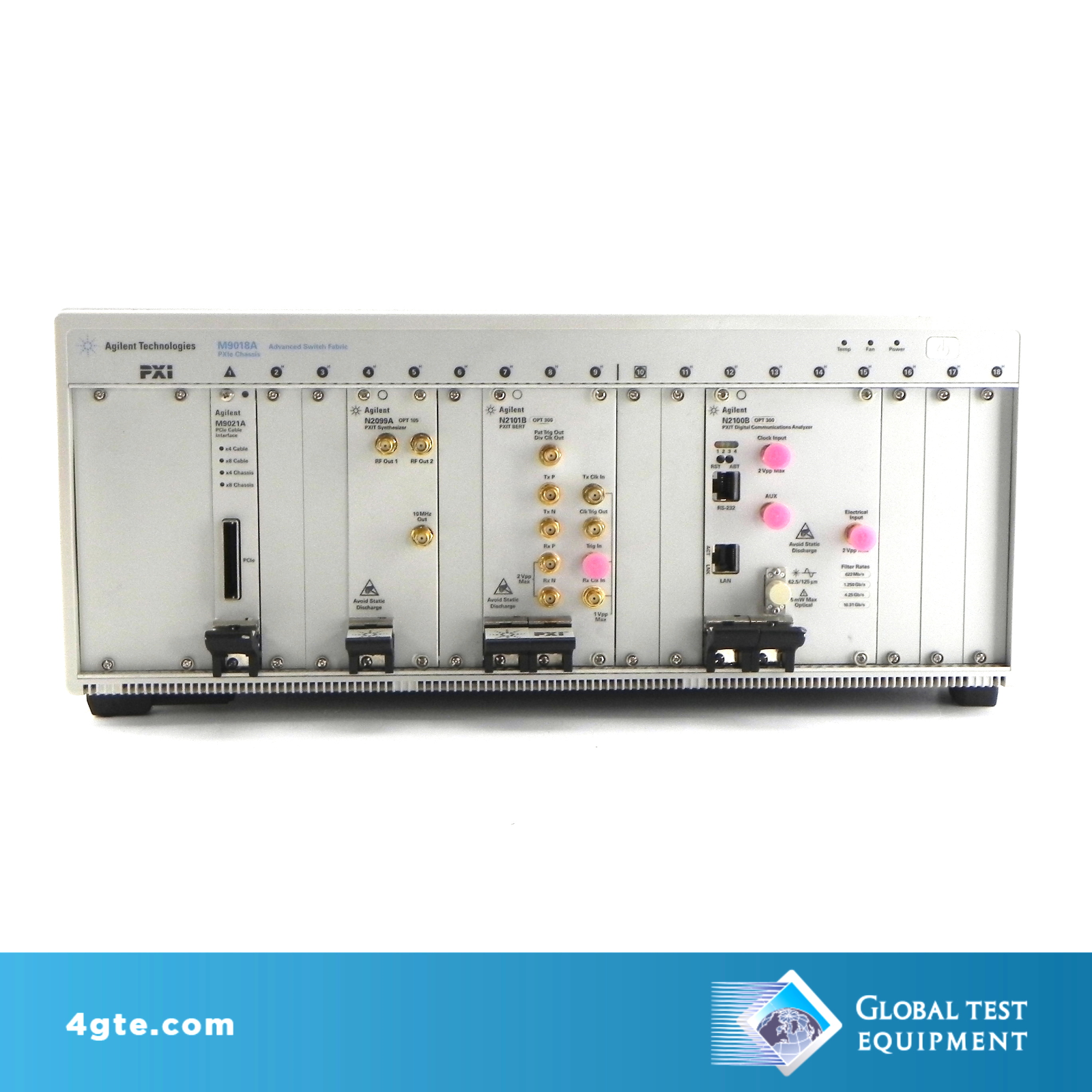 Keysight M9018A-M9021A/N2099A-105/N2101B-300/N2100B-300 PXIe Chassis ...
