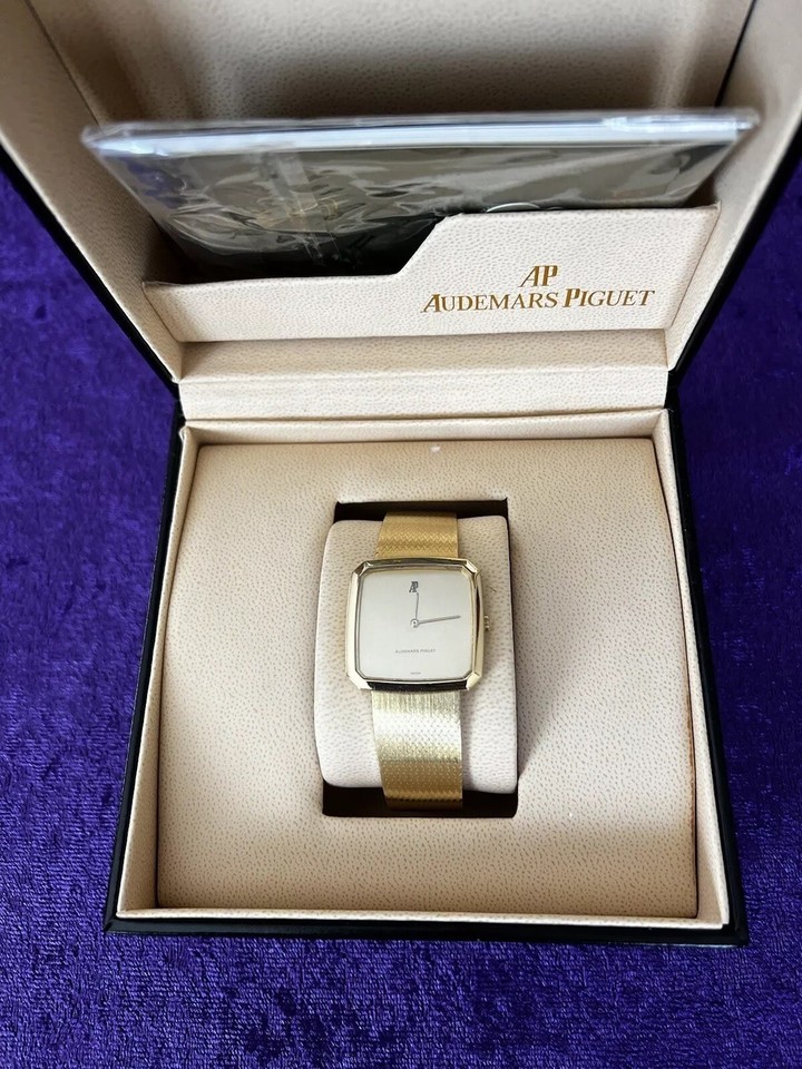Audemars Piguet Vintage Solid 18k Yellow Gold Watch | eBay