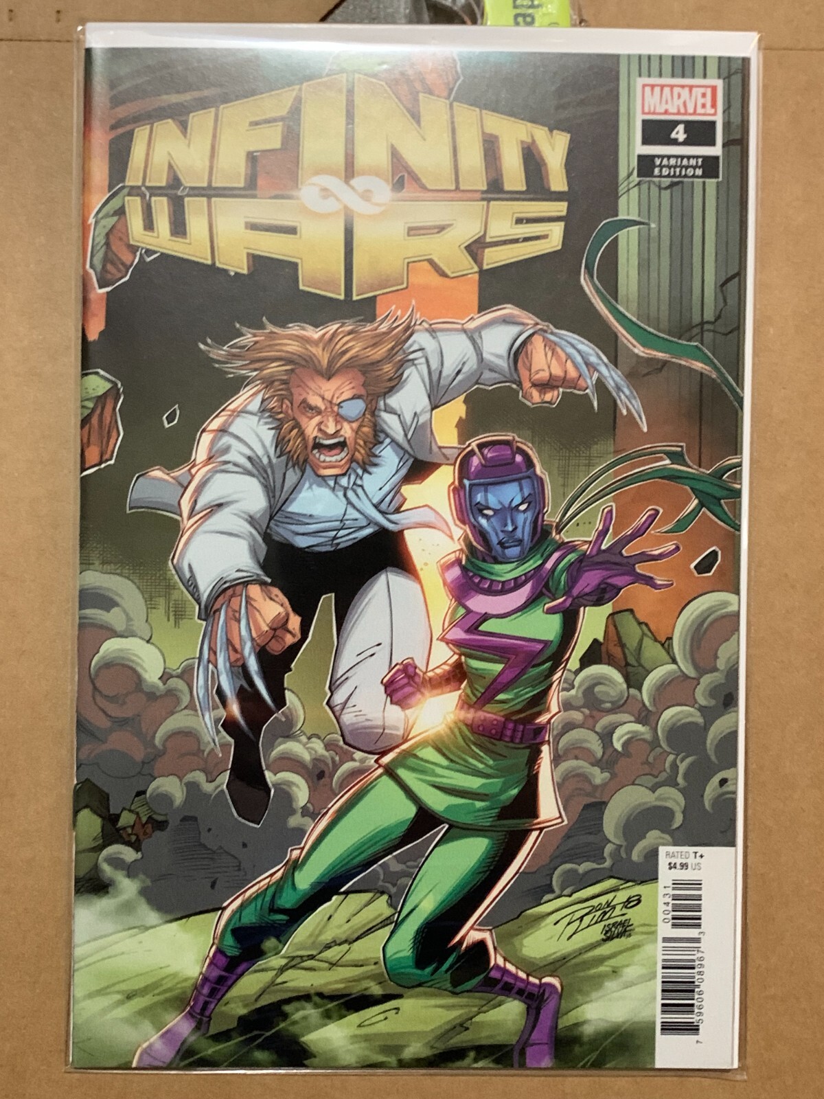 INFINITY WARS #4 NM RON LIM VARIANT MARVEL 2018 | eBay