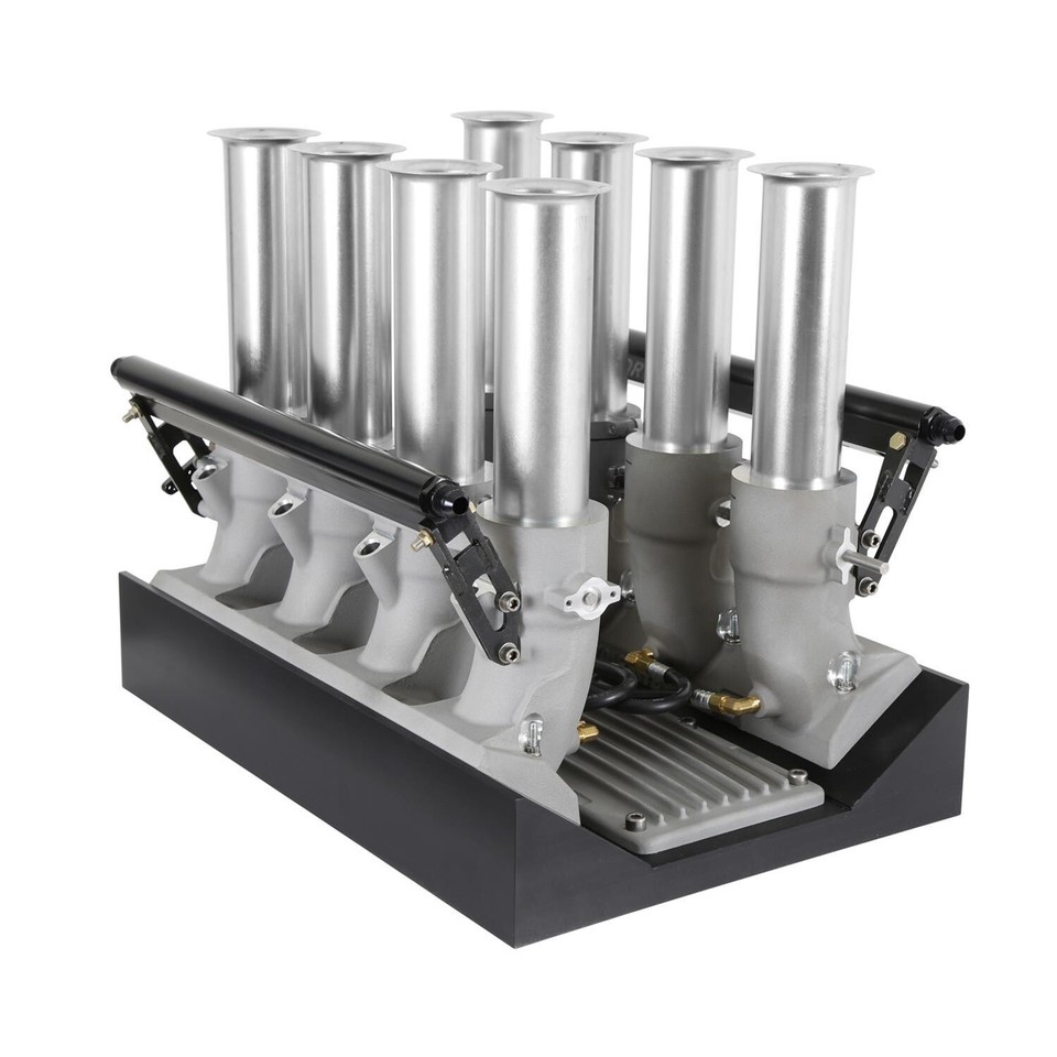 Holley Hilborn LS3 Intake Manifold Kit Hilborn Retro Style Base Only ...