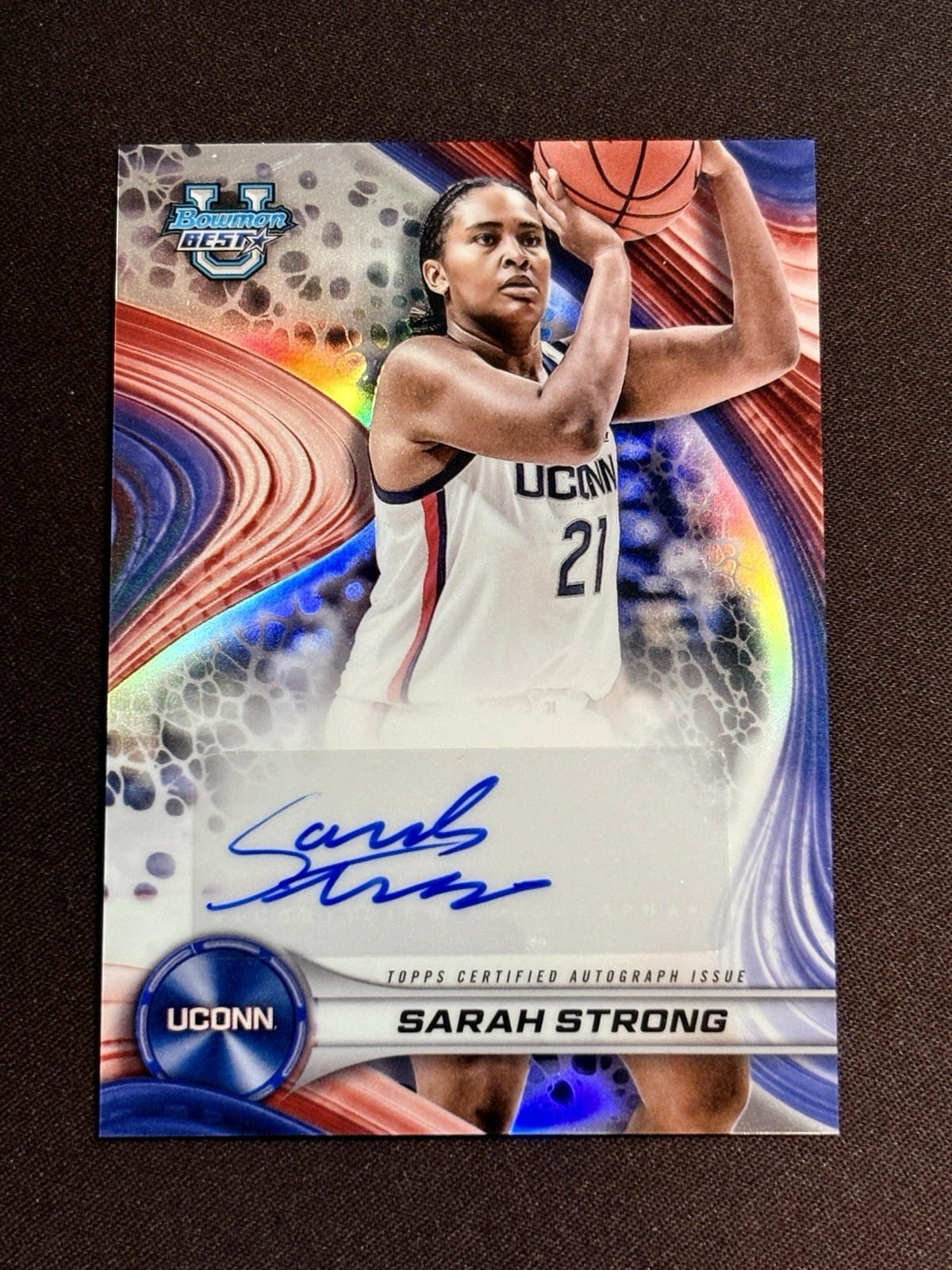Sarah Strong 2024 Bowman Best University #B24-SS Best of 2024 ...