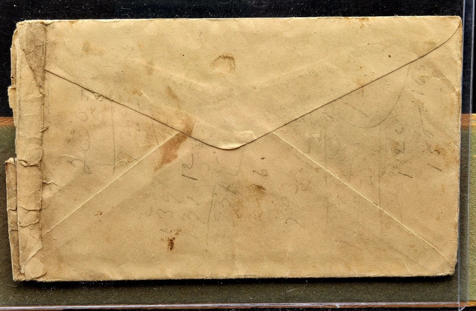 John Stump & Himmler Cumberland Md advertising Envelope PrePro Whisky ...