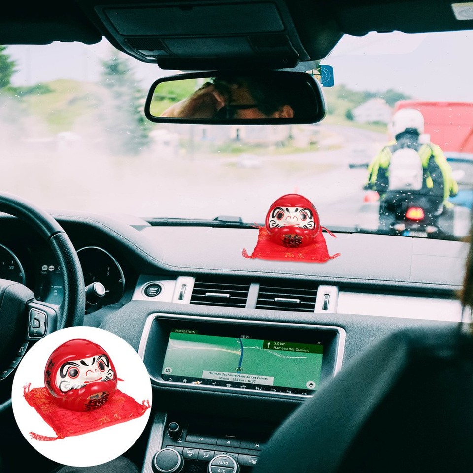 1 Set Cartoon Ceramics Doll Decor Lovely Doll Figurine Indoor Decor ...