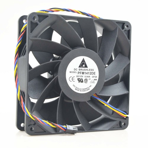 1PC Delta PFM1412DE 12V 5.04A 14038 14CM violence pwm speed cooling fan ...