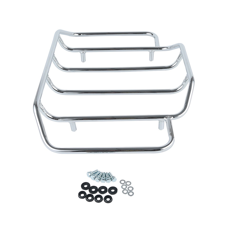 Chopped Razor Trunk Luggage Rack Fit For Harley Touring Road King Glide ...