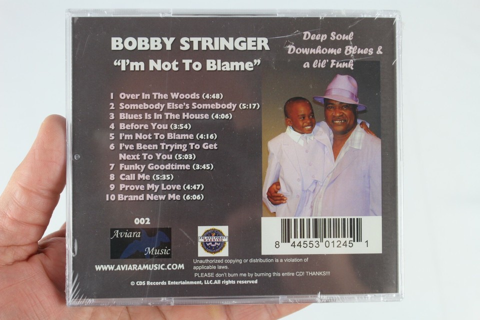 BOBBY STRINGER IM NOT TO BLAME SOMEBODY ELSE'S SOMEBODY CD [NEW ...