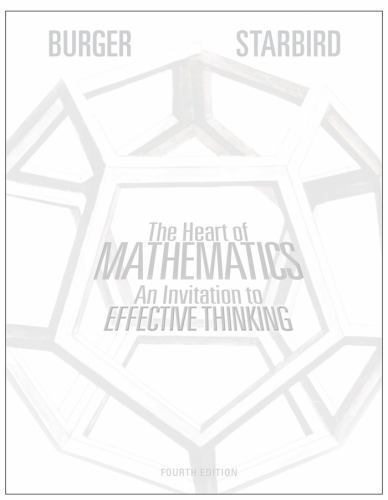 Key Curriculum Press Ser.: Heart of Mathematics : An Invitation to ...