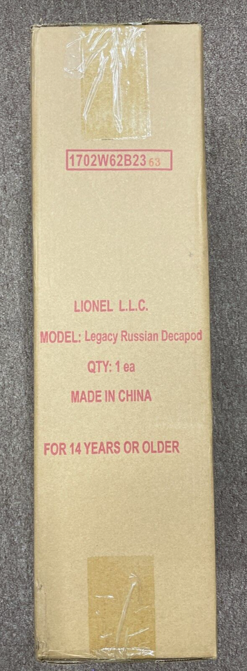 LIONEL 2331340 SEABOARD LEGACY RUSSIAN DECAPOD #544 2-10-0 - NEW | eBay