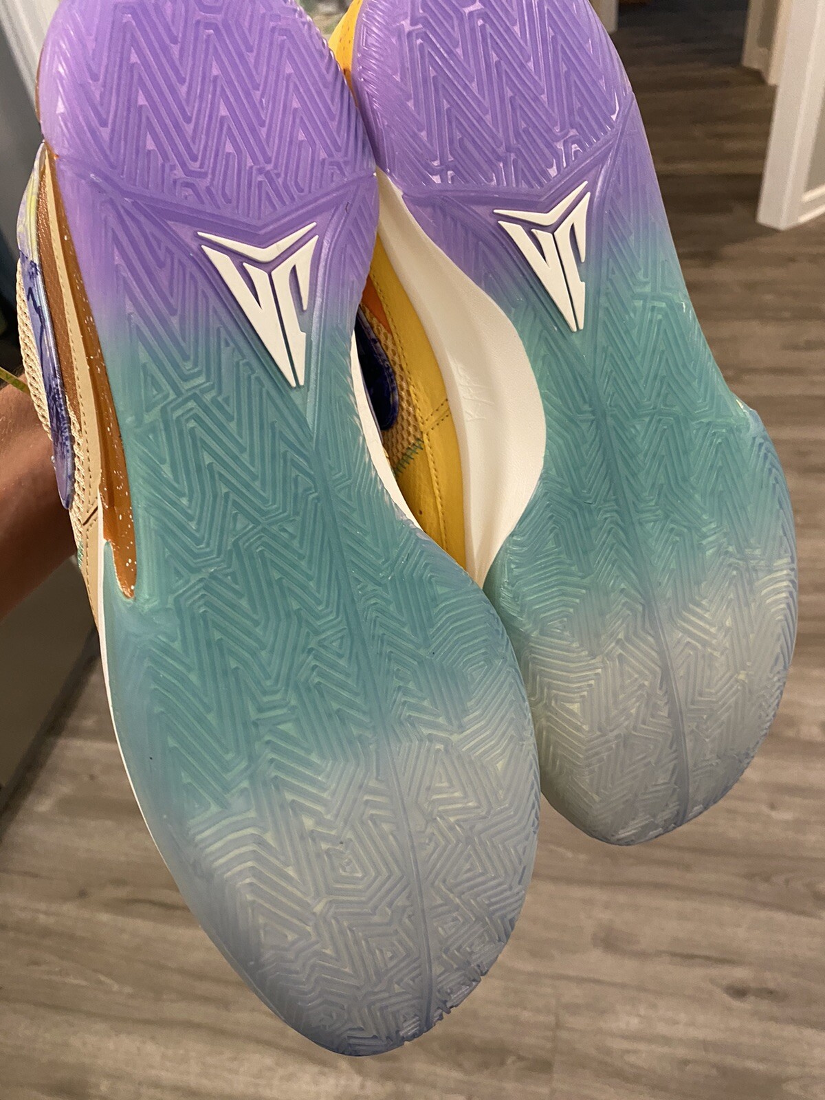 Nike Ja Morant 1 Eybl Peach Jam EYBL Size 13.5 Basketball Shoes FN6615 ...