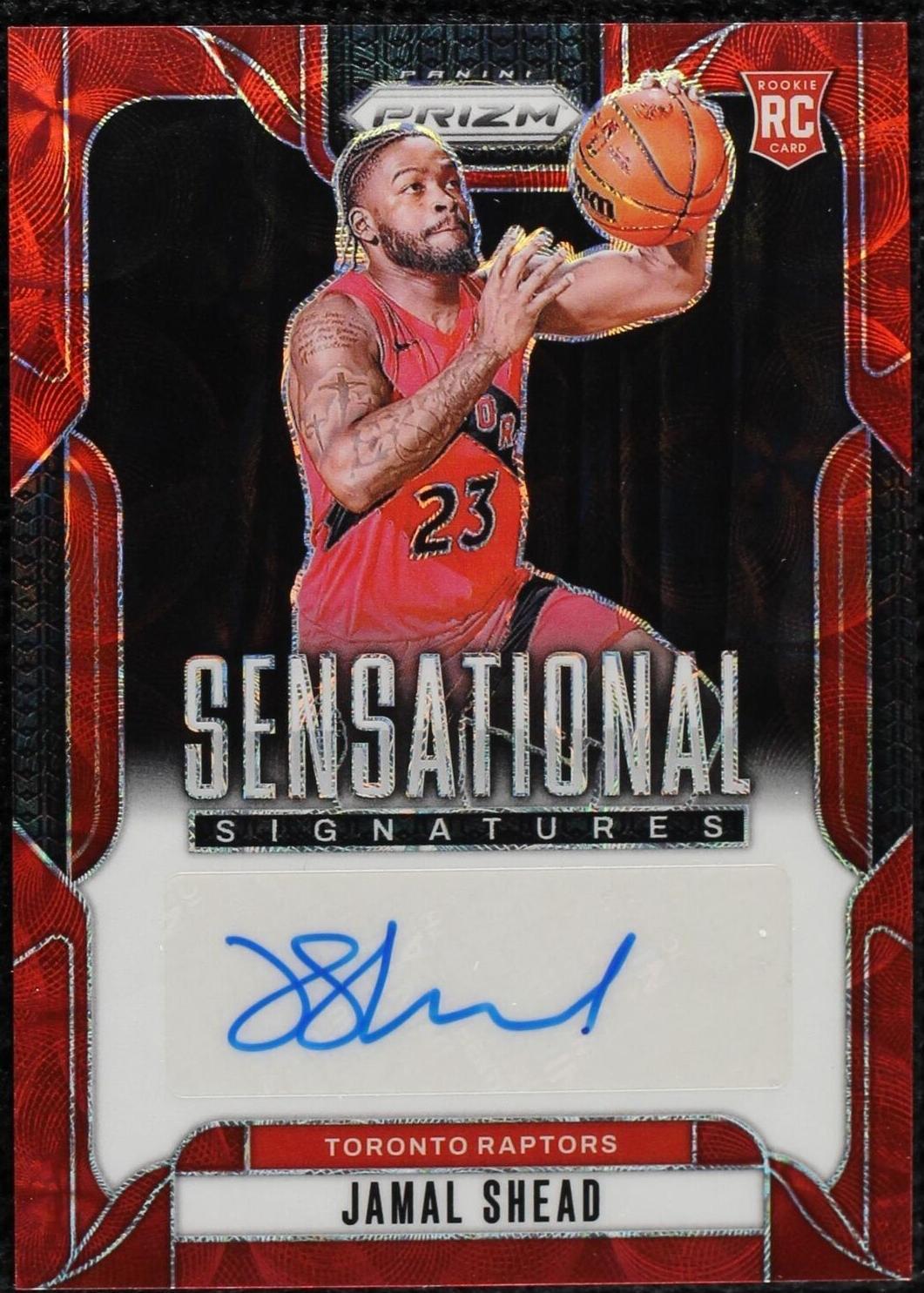 2024-25 Panini Prizm - Sensational Signatures Jamal Shead #SS-JSR ...