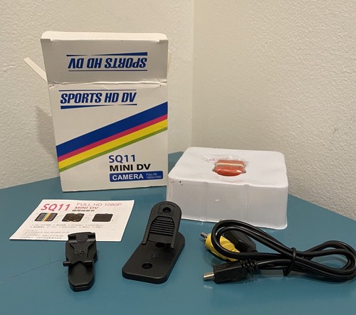 Sports/Home Surveillance HD DV SQ 11 Mini Camera Full HD 1920x1080 NEW ...
