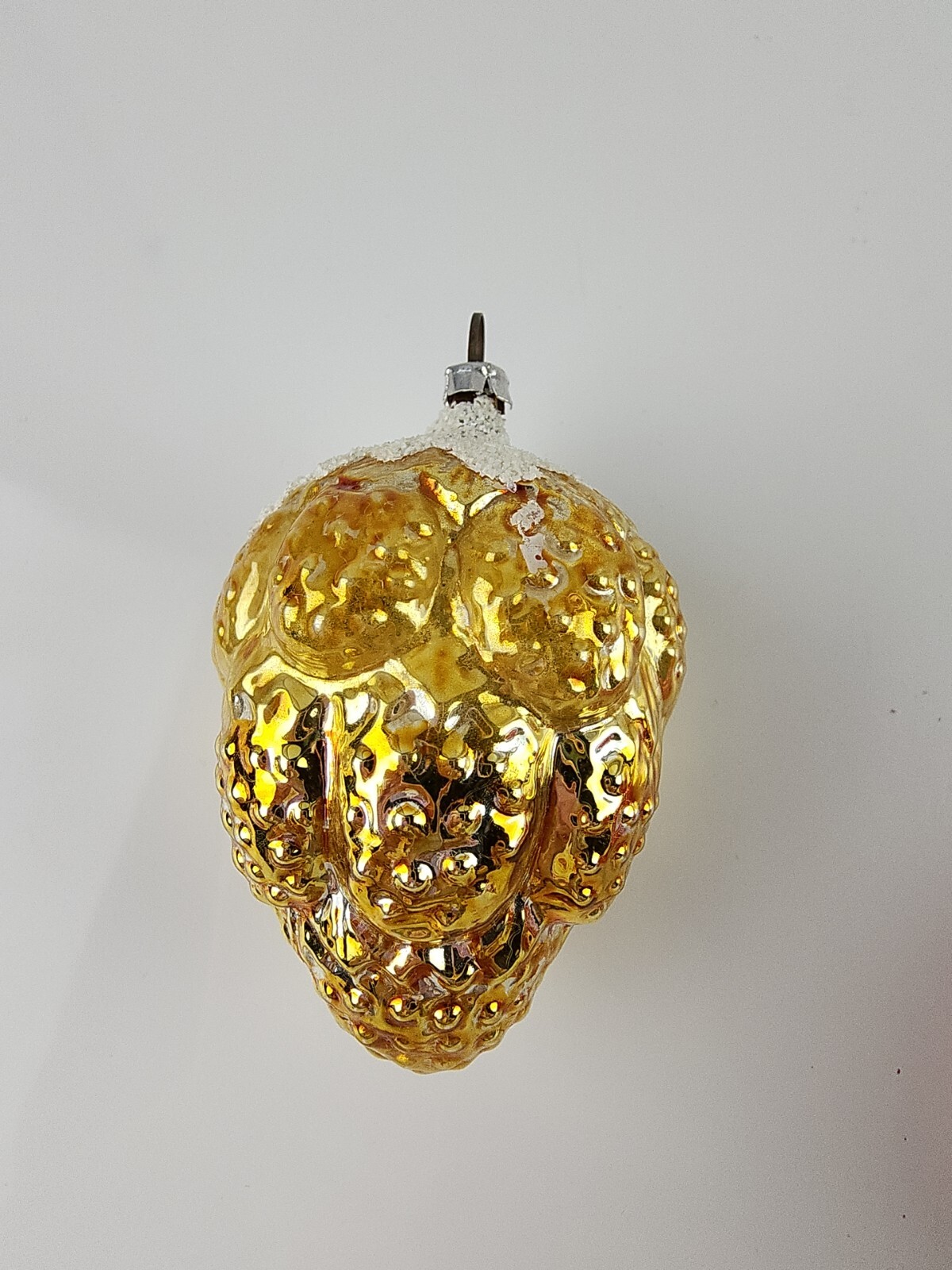 Antique Set Of 6 Blown Glass Cluster Grape BERRY Mica Christmas ...