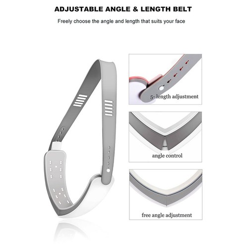 Double Chin Reducer V Face Slimmer Facial Lift Massage Led Ligh Skin ...