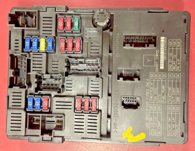 16 17 18 19 VERSA INTELLIGENT POWER DISTRIBUTION MODULE IPDM #'S 284B7 ...