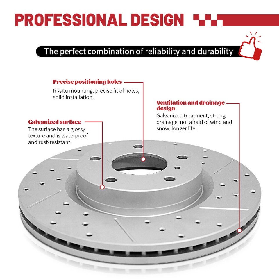 Front+Rear Rotors Brakes Pads for Nissan 370Z Infiniti G35 G37 EX35 ...